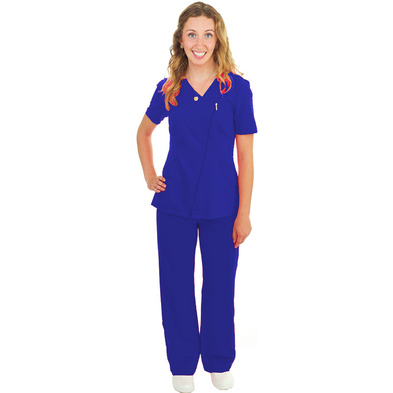 575 Excel 4-Way Stretch Asymmetrical Zipper Top - Incredibly ...
