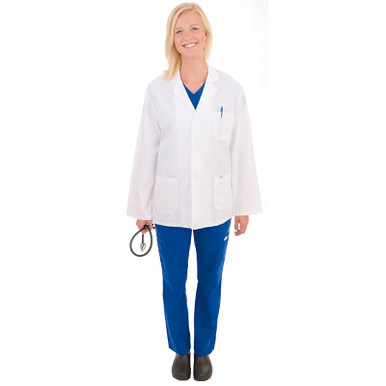 703 Unisex 3/4 Length Lab Coat - Incredibly Comfortable Uniforms