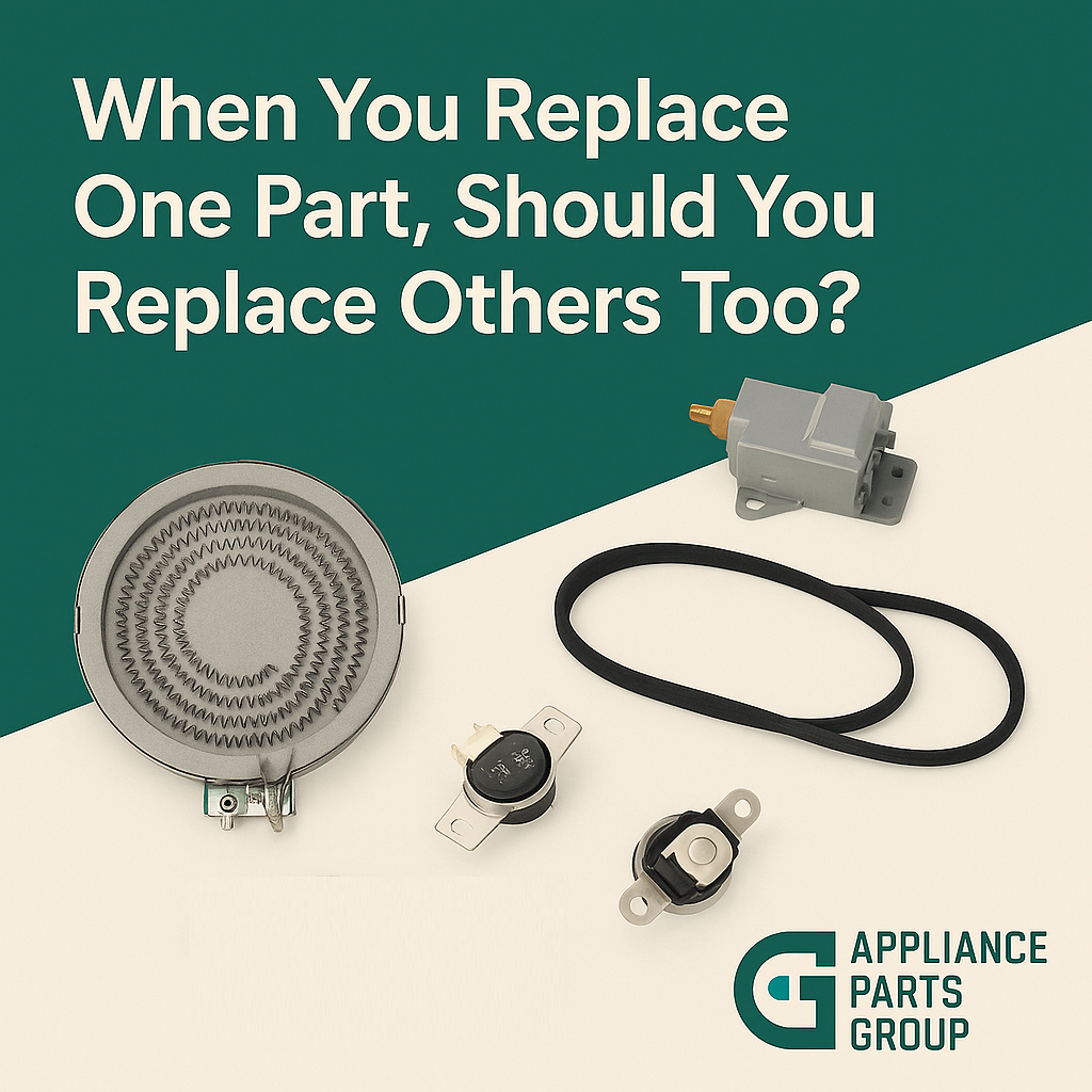 When You Replace One Part, Should You Replace Others Too? - Appliance ...