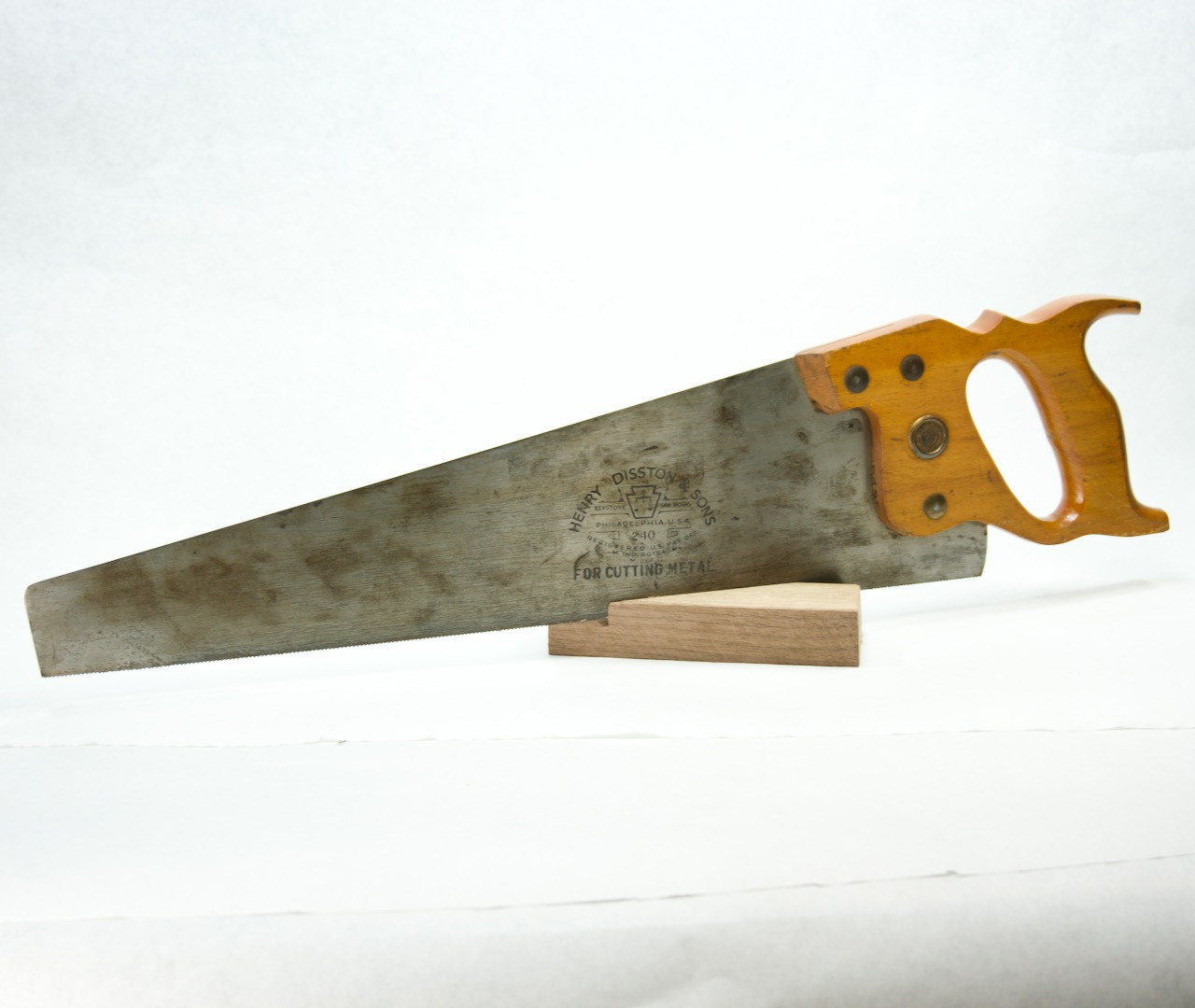 Disston No. 240- For Cutting Metal