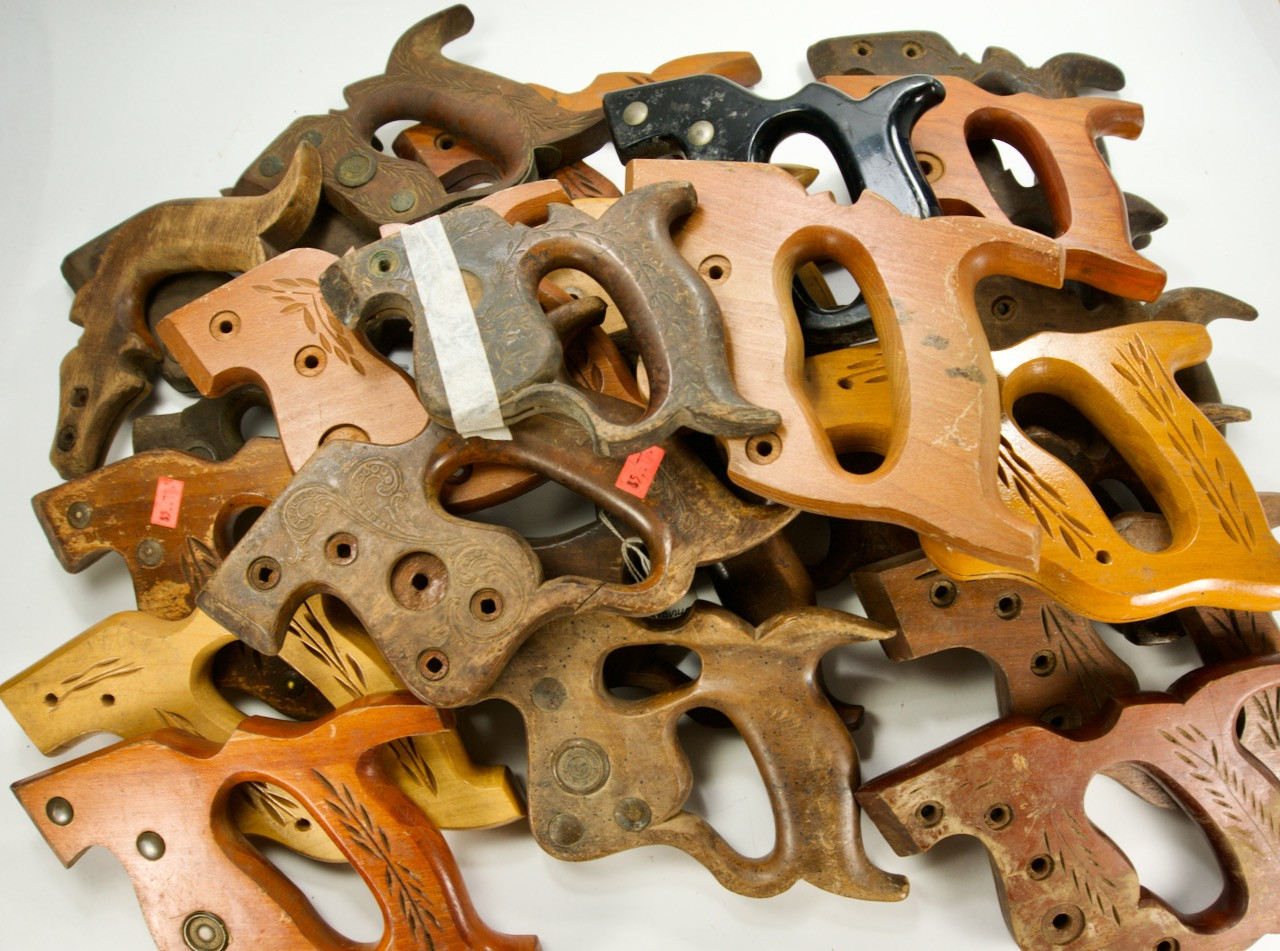 25 Vintage Saw Handles
