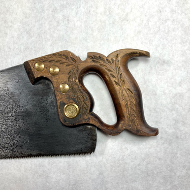 Sharpened Disston No. 16 Panel Saw - 22", 9 ppi, Crosscut