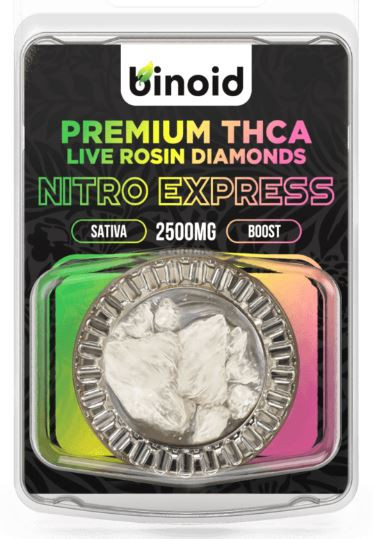 Binoid THCA Live Rosin Diamond Wax Dabs | 2500MG