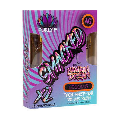 Purlyf Smacked Vape Cartridges | 2 Pack