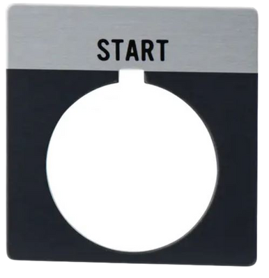 AB start legend plate - LYNX by Spire Parts Store