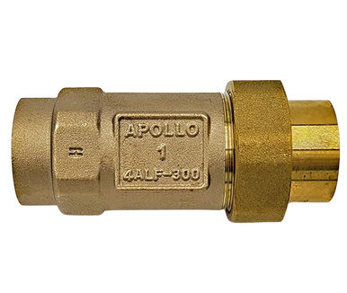 Dual check backflow prevention valve bronze 1" - LYNX by Spire Parts Store