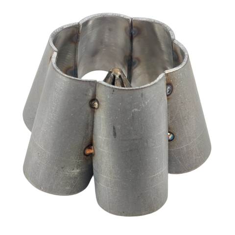 6 into 1 Turbo Merge Collector 48mm OD 3"