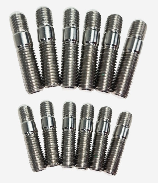 M8 Titanium Stud 12pk