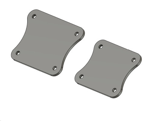 M50 Engine Mount Plates