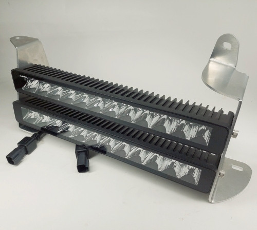 BMW E36 Custom Headlight Light Bar Brackets