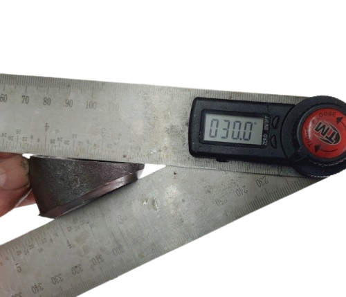 30° Steam Pipe Bends Mild Steel