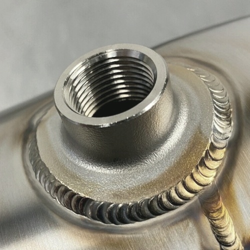 Weld-On O2 Sensor Bung M18 x 1.5 Stainless Steel Saddle