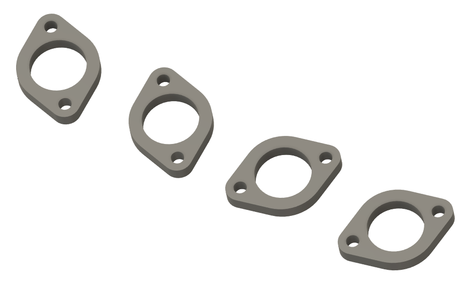 Suzuki Hayabusa Exhaust Manifold Flange Individual