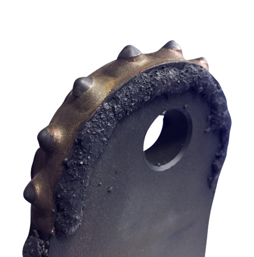 180 Blade, Vermeer 6 bolt - 4" wide 3/4" Thick - 1/2-13" SHCS