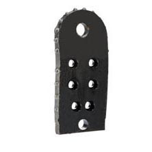 180 Blade, Vermeer 6 bolt - 5" wide 3/4" Thick - 1/2-13" SHCS