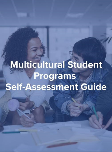 Multicultural Student Programs Self-Assessment Guide (SAG)
