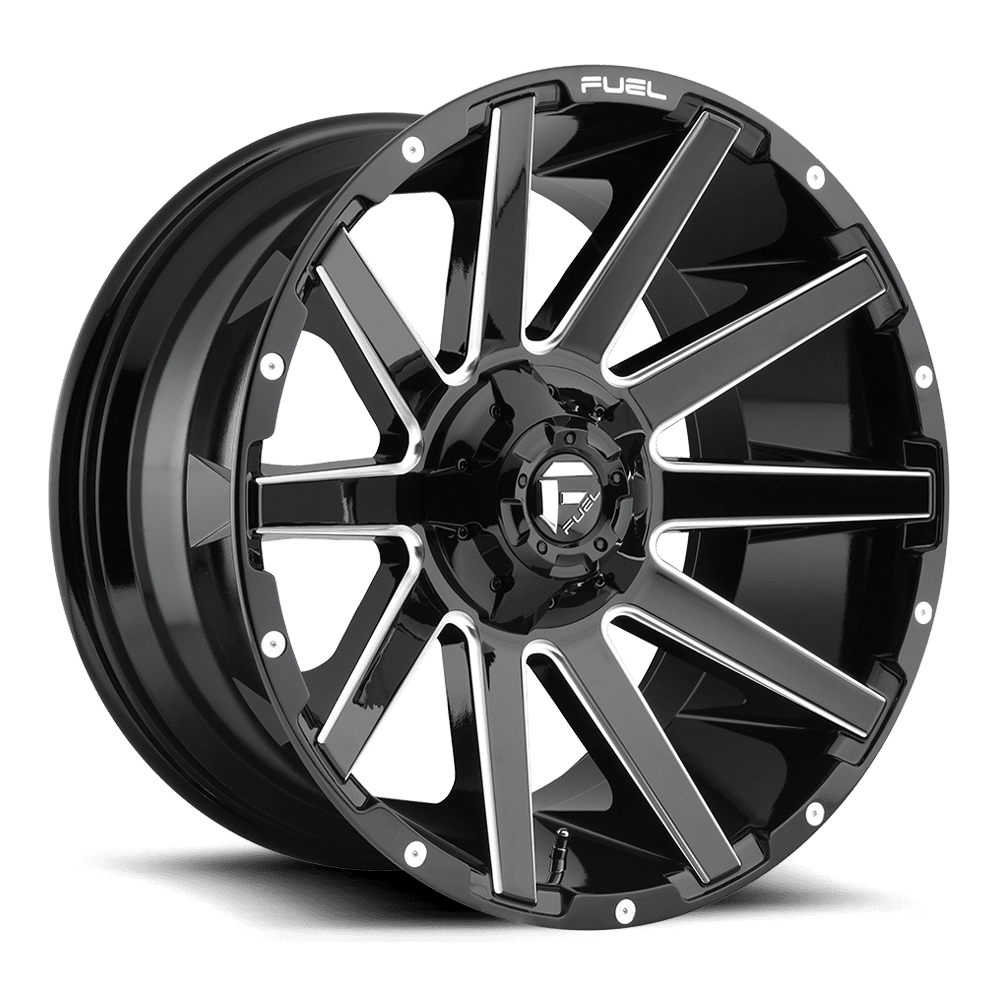 Black Assault Milled Wheel - Fuel Off-Road
