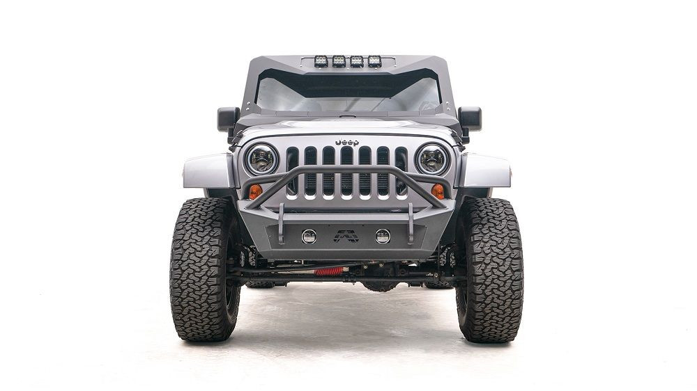 Fab Fours Side Steps for 2007-2018 Wrangler JK - JustForJeeps.com
