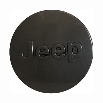 Mopar Silver Jeep Wheel Center Cap for Multiple Jeeps - JustForJeeps.com