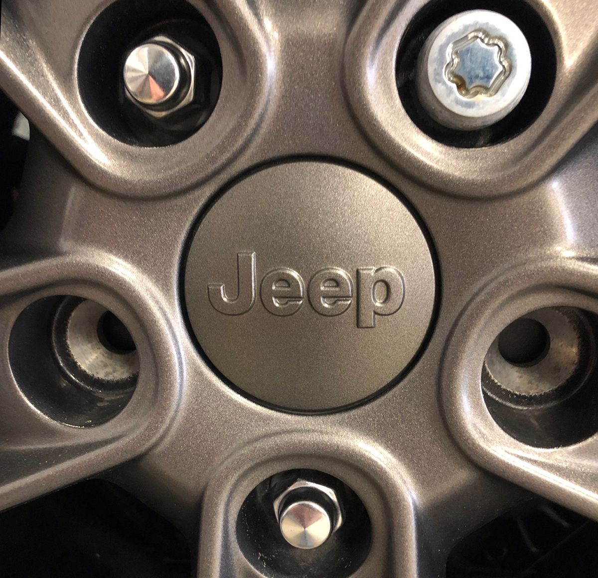 Mopar Bronze Center Cap for Multiple Jeeps - JustForJeeps.com