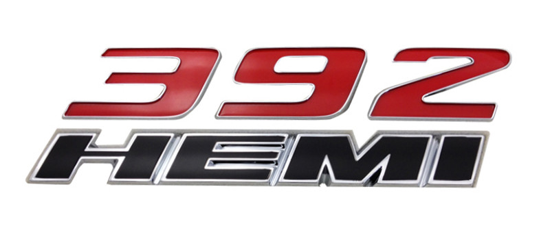 Red 392 HEMI Badge - Mopar - Just for Jeeps