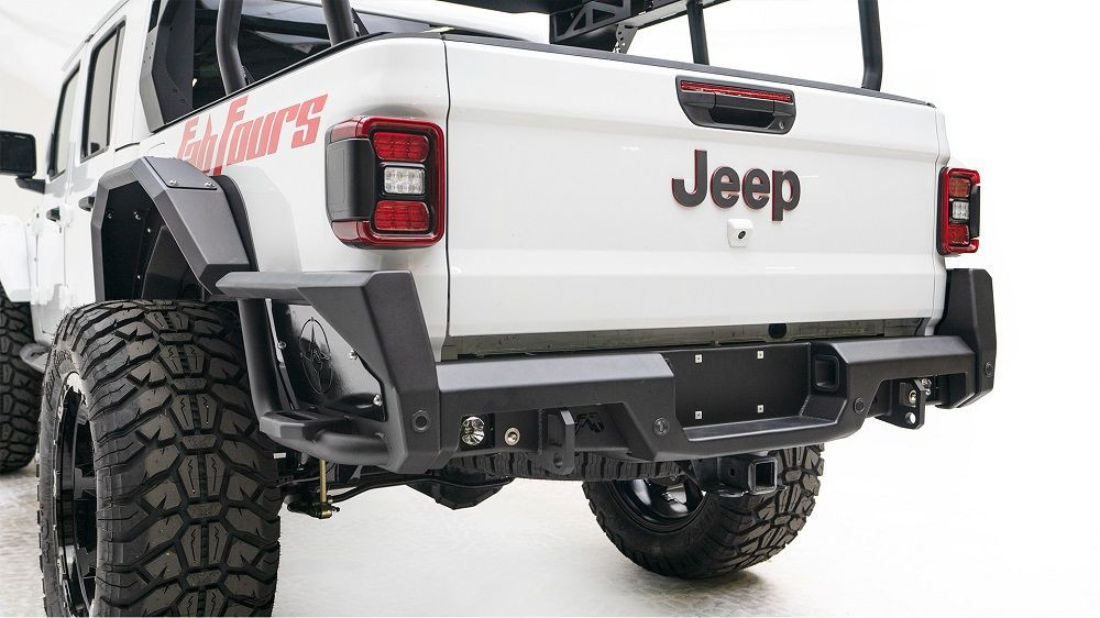 Mopar Rubicon Rear Steel Bumper for 2020-2022 Gladiator JT ...