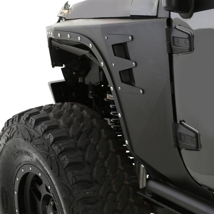 Smittybilt XRC Armor Front Fenders for 2007-2018 Wrangler JK ...
