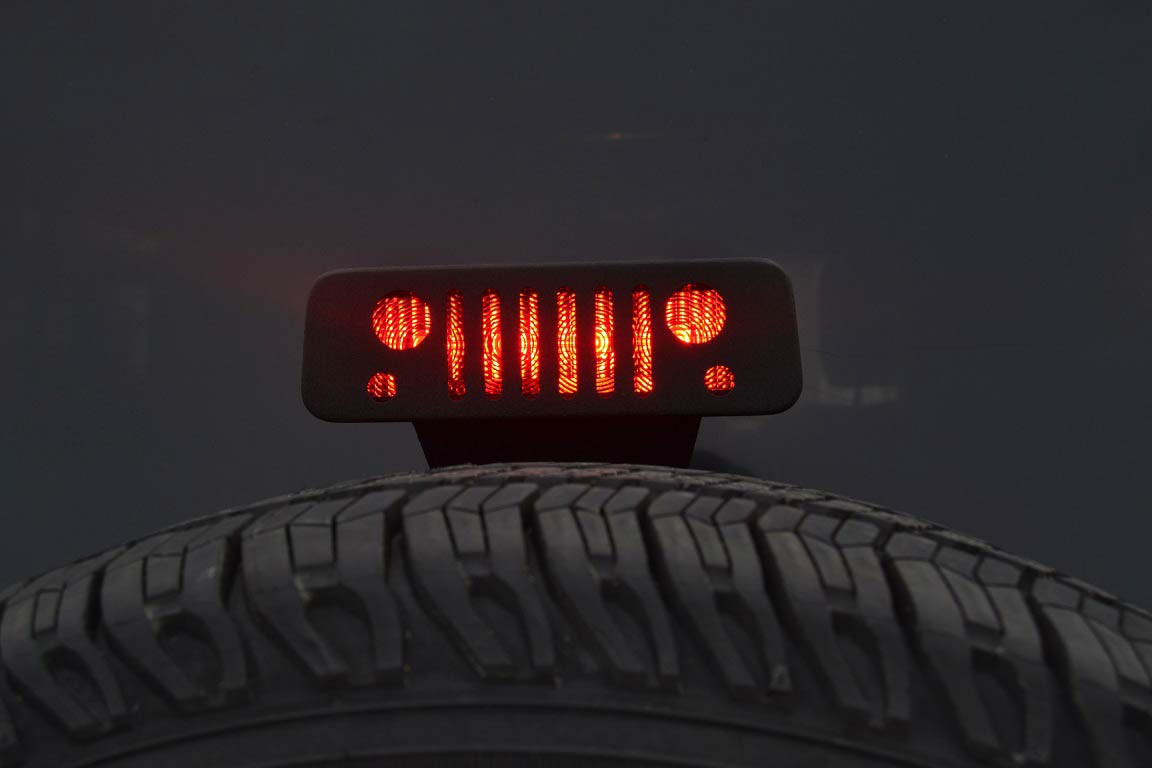 Jeep Wrangler Third Brake Light Guard - JustForJeeps.com