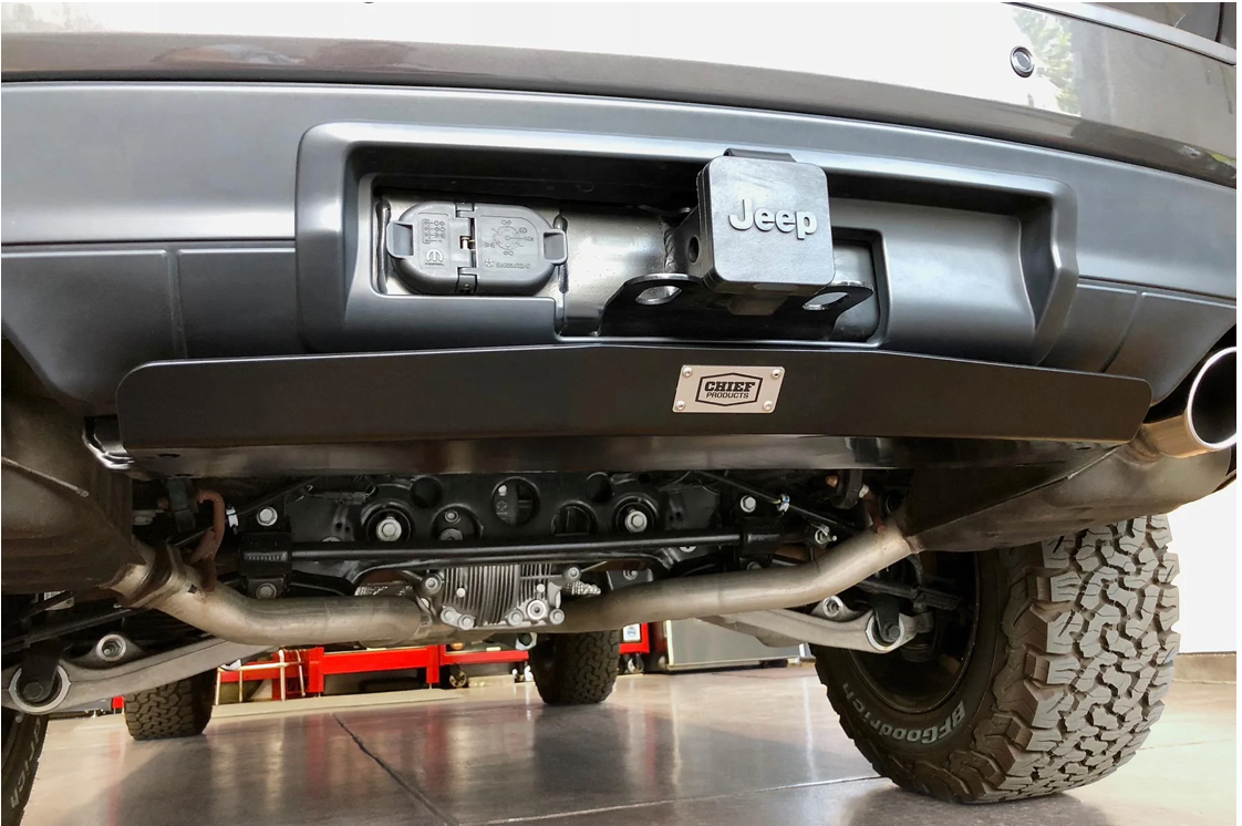 Chief Products Rear Bumper Guard for 2011-2022 Grand Cherokee WK2 ...