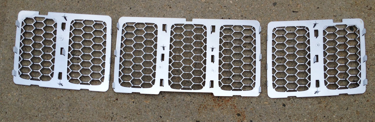 Mopar Summit Chrome Honeycomb Grill Inserts for 2014-2016 Grand ...