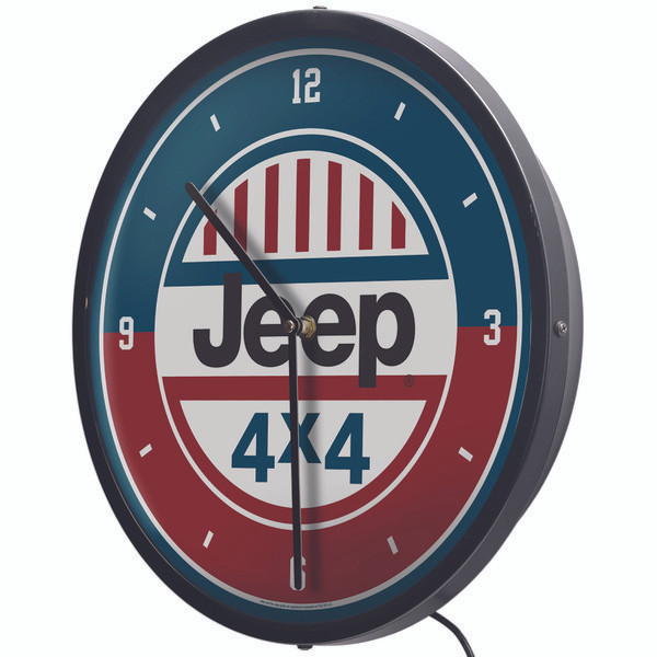 Jeep 4X4 Grille Backlit Clock
