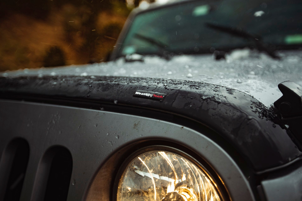 WeatherTech Hood Protector for 2018-2025 Wrangler JL and 2020-2025 ...