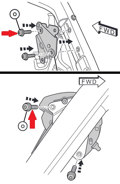 Mopar Attaching Bolt for the 2018-2025 Wrangler JL (4 Door)