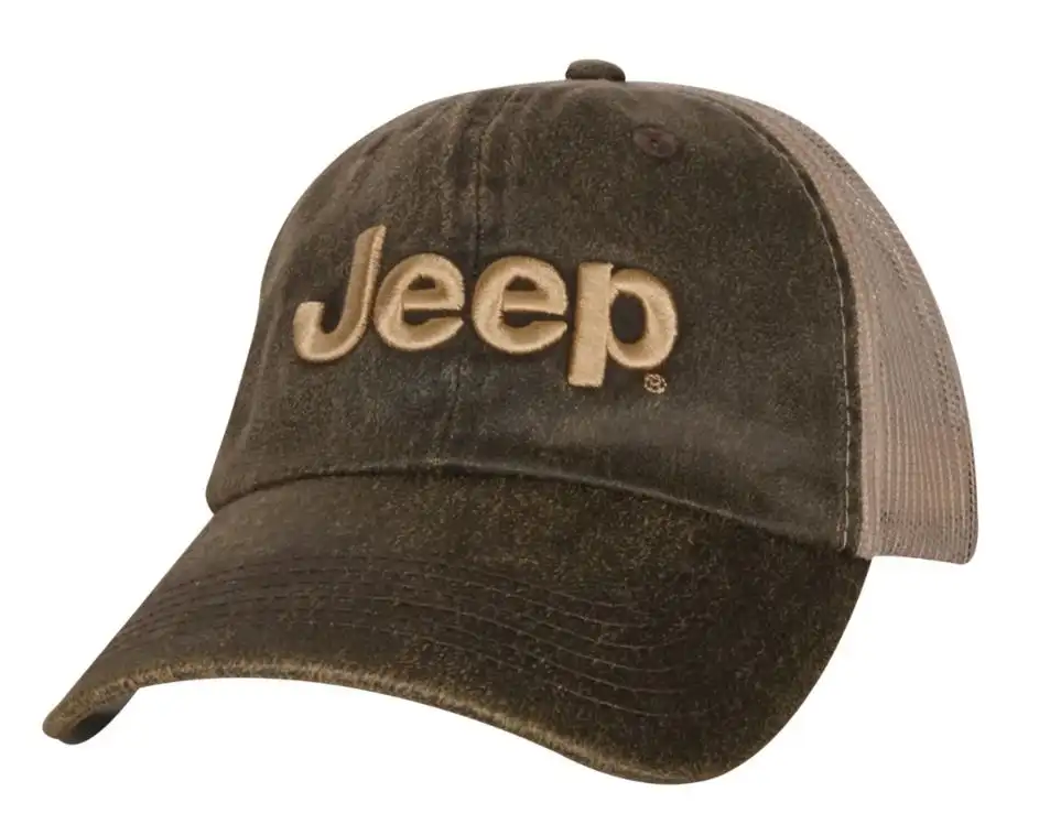 Jeep Basic Waxed Logo Hat