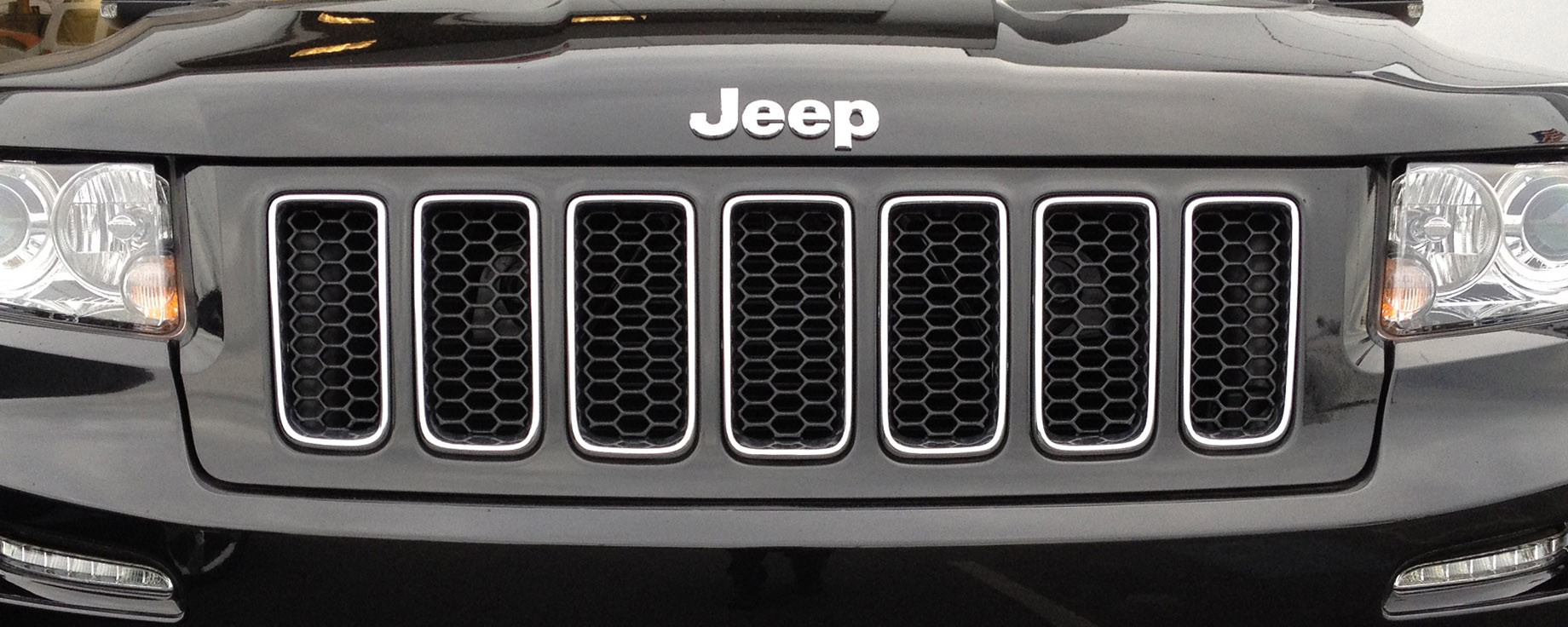 Mopar Black Altitude Edition Grill for 2011-2013 Grand Cherokee WK2 ...