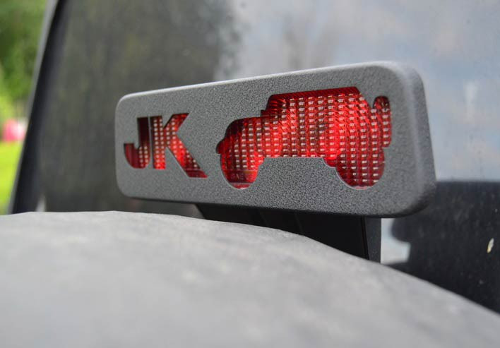 Jeep Grill Third Brake Light Guard for 2007-2018 Wrangler JK ...