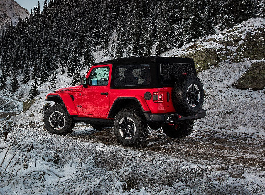 Jeep JL 2-Door Soft Top, Black Twill - Mopar