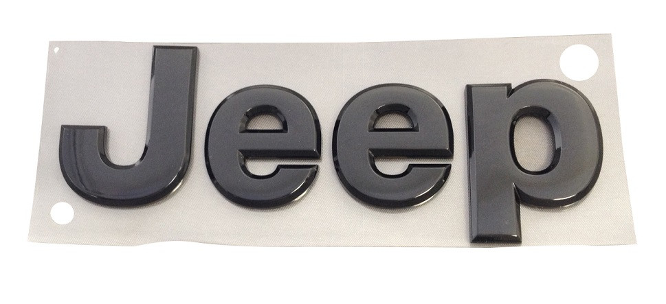 2014-2023 KL Cherokee Altitude Black Jeep Hood Badge - JustForJeeps.com