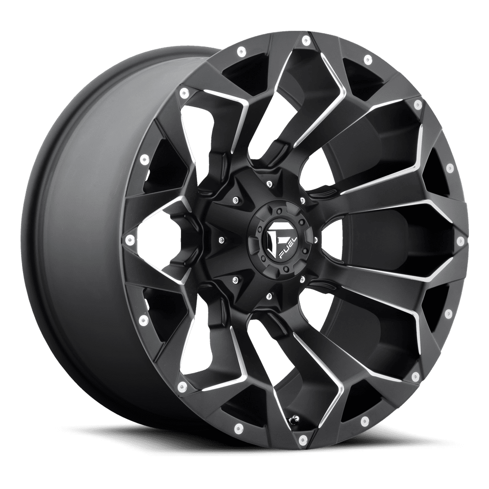 Black Assault Milled Wheel - Fuel Off-Road