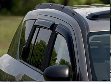 WeatherTech Side Window Air Deflectors for 2007-2018 Wrangler JK ...