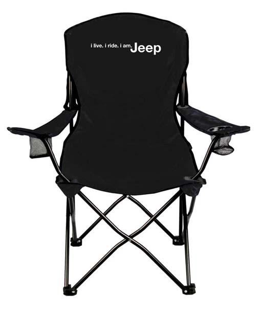 Jeep i live. i ride. i am. Jeep Folding Chair - JustForJeeps.com