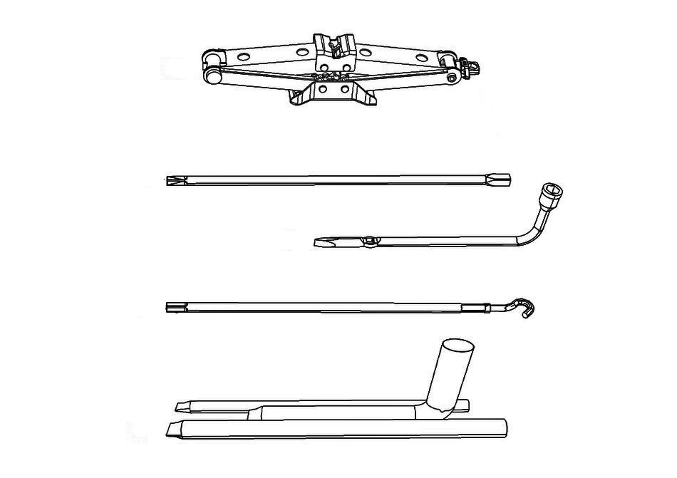 2007-18 JK Jeep Wrangler Tool Kit - Mopar