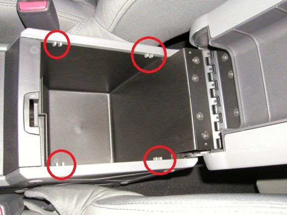 Mopar Floor Console Bin Insert for 2007-2011 Wrangler JK - JustForJeeps.com