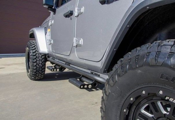 N-Fab Podium Nerf Step System for 2018-2025 Wrangler JL - JustForJeeps.com
