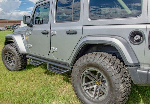N-Fab Podium Nerf Step System for 2018-2026 Wrangler JL (4 Door)