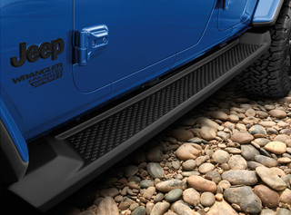 Mopar Tubular Side Steps for 2018-2026 Wrangler JL - JustForJeeps.com