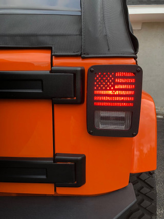 Jeep Wrangler Third Brake Light Guard for 2007-2018 Wrangler JK ...