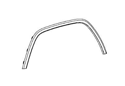 Mopar Paintable Wheel Flares for 2011-2022 Grand Cherokee WK2 ...