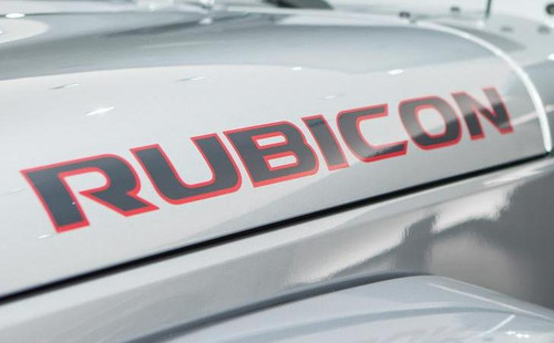 10th Anniversary JK Rubicon Jeep Decal - Mopar