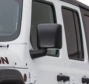 Mopar Pair of Manual Mirrors for 2018-2025 Wrangler JL and 2020-2025 ...